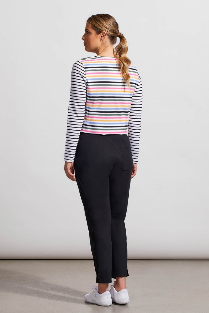 Les Petits bonheurs de Marguerite | TRIBAL Capri de tissu technique C-Noir Taille 10