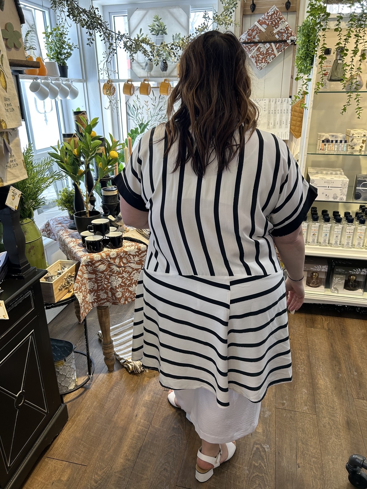 Les Petits bonheurs de Marguerite | MAT Tunique assymétrique imprimé ...