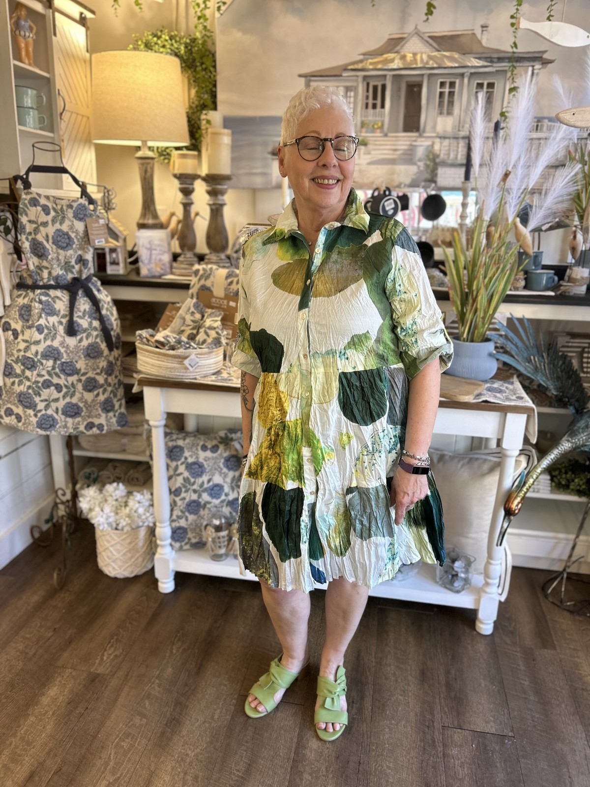 Les Petits bonheurs de Marguerite | DRESS ADDICT Robe-chemisier courte ...