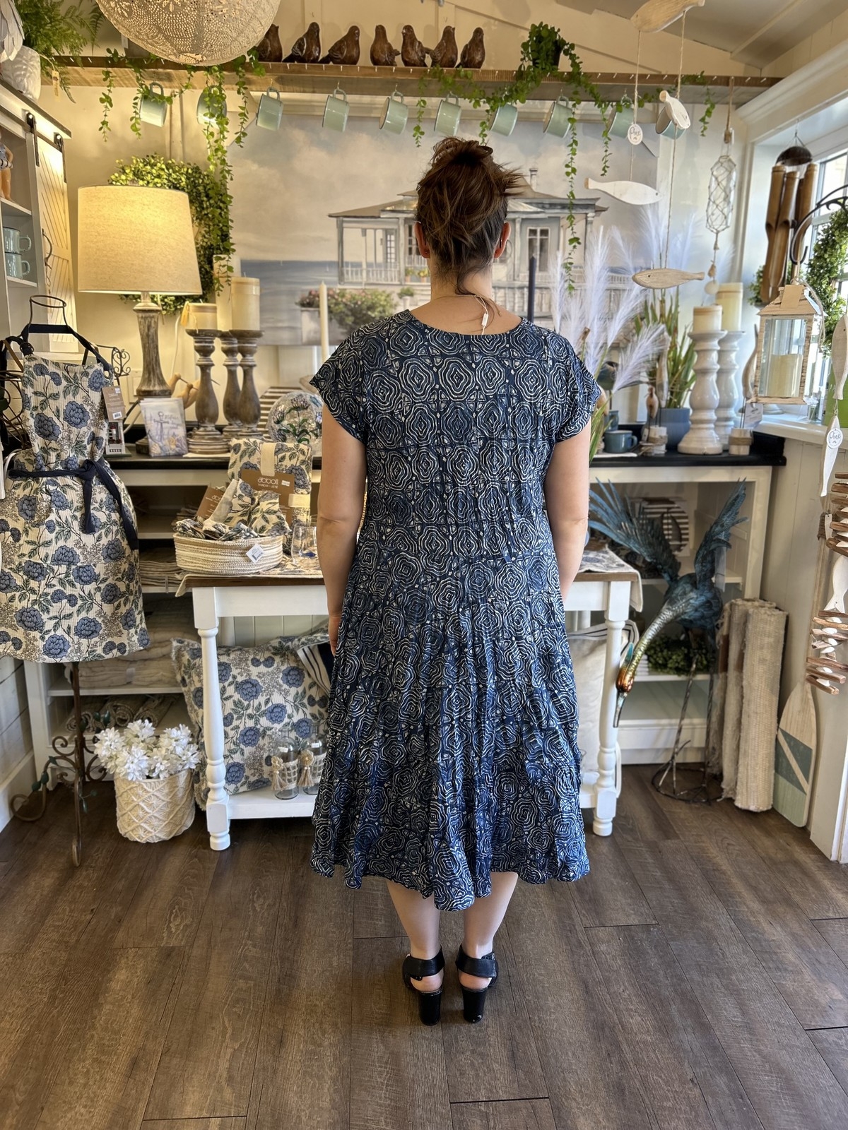 Les Petits bonheurs de Marguerite | DRESS ADDICT Robe longue à imprimé ...